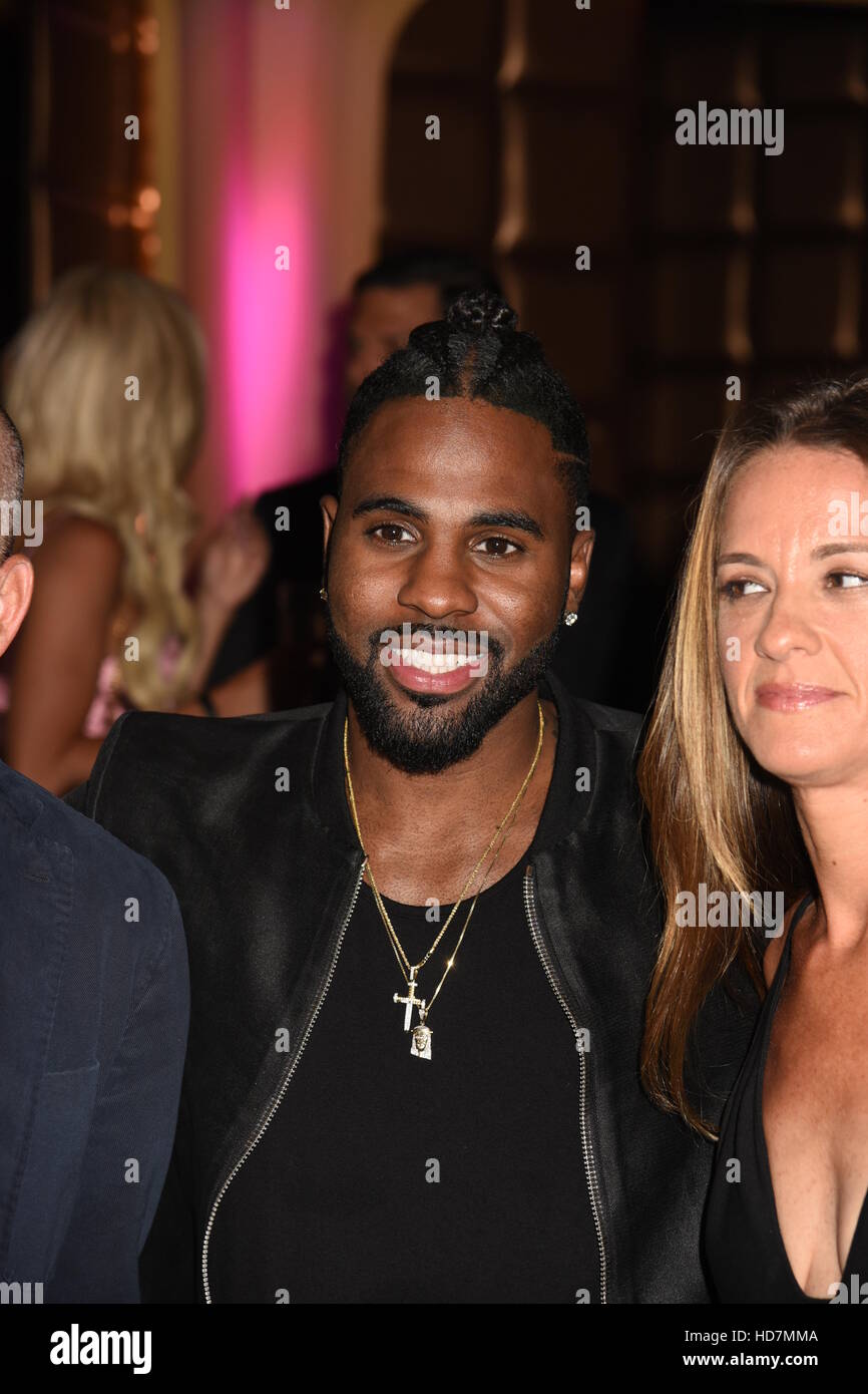 Dujour Magazine party at Lavo nightclub Featuring: Jason Derulo Where ...