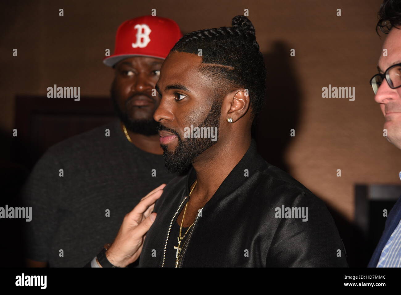 Dujour Magazine party at Lavo nightclub Featuring: Jason Derulo Where ...