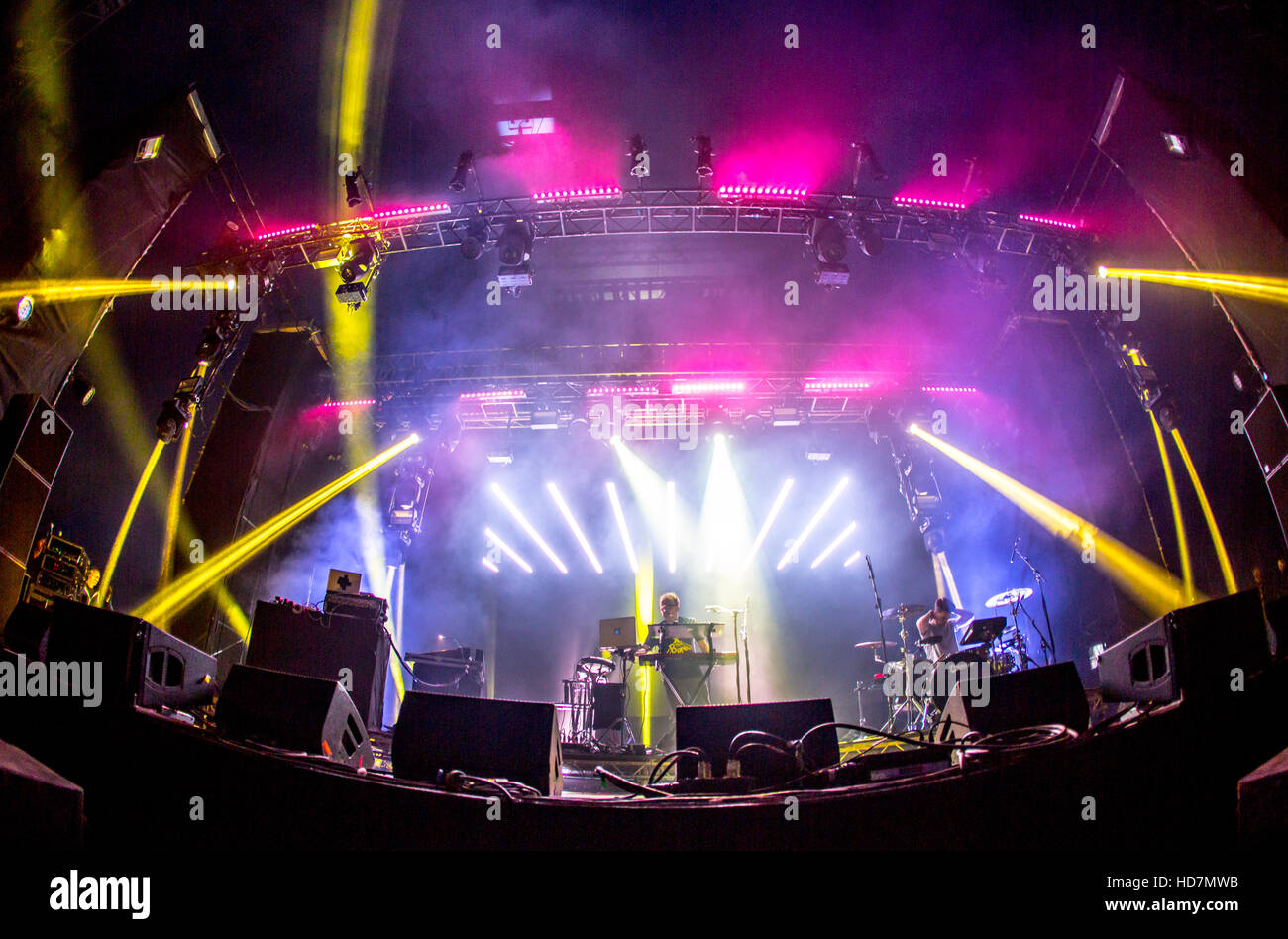 Leftfield performing at Bestival 2016 Featuring: Leftfield Where ...