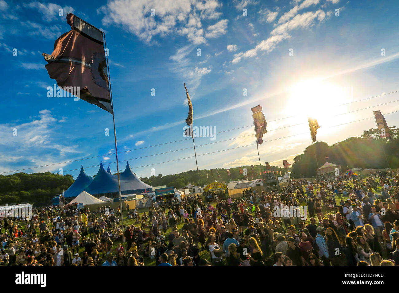 General shots from Bestival 2016 Featuring: Atmosphere Where: Newport ...