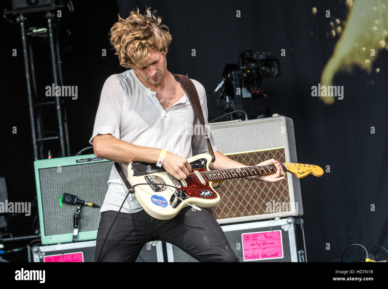 Wolf Alice performing at Bestival 2016 Featuring: Wolf Alice, Joff ...