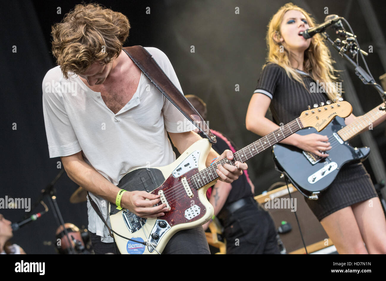 Wolf Alice performing at Bestival 2016 Featuring: Wolf Alice, Ellie ...