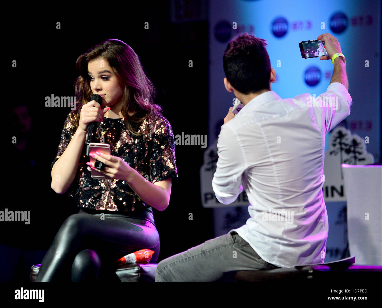 Hailee Steinfeld attends Hits 97.3 Sessions at Revolution Live in Fort ...