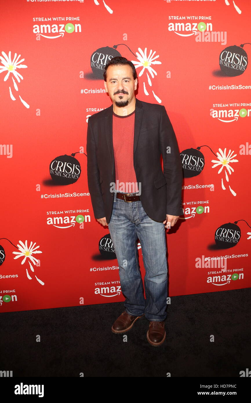 Max Casella attending the world premiere of 'Crisis in Six Scenes' at ...