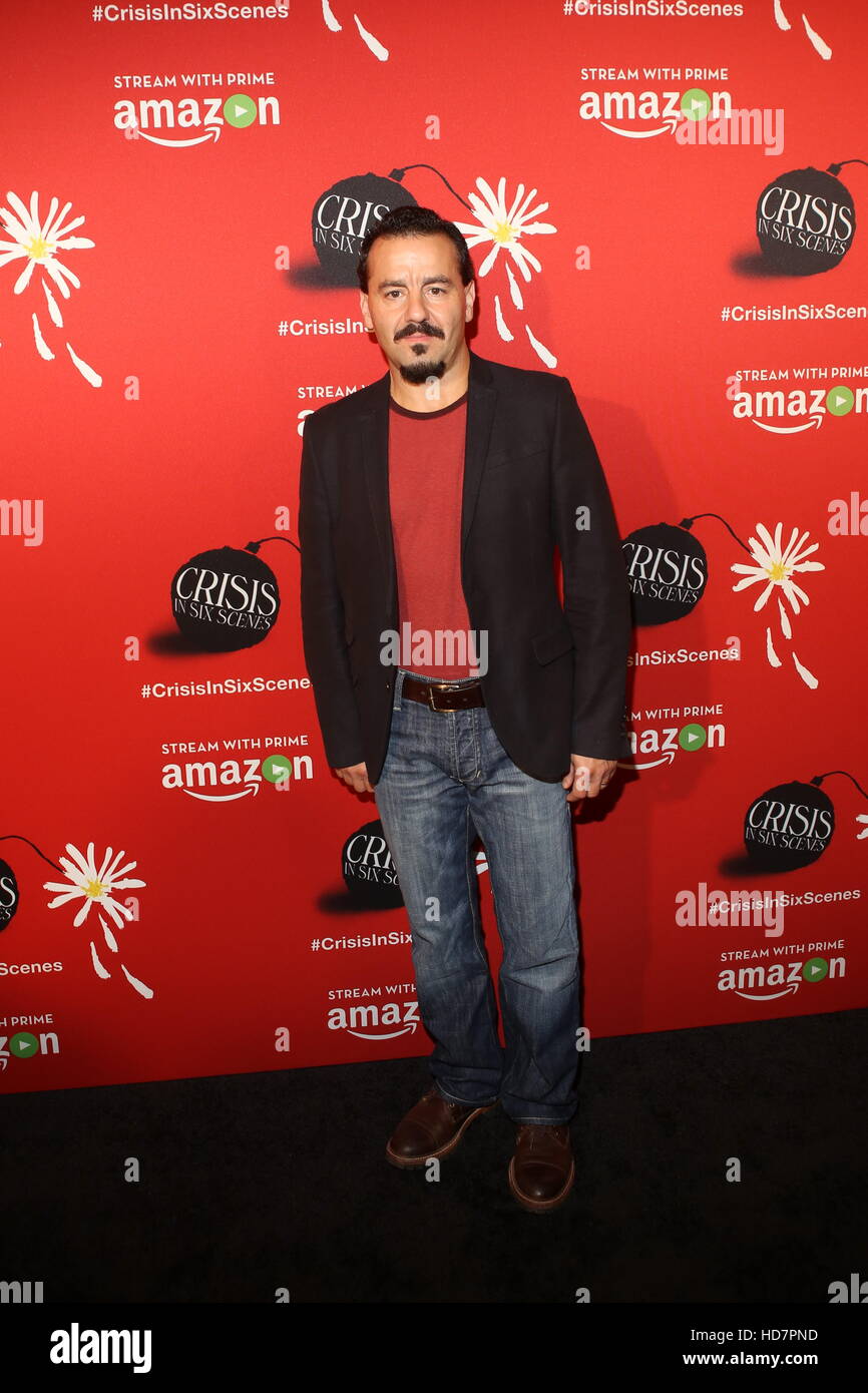 Max Casella attending the world premiere of 'Crisis in Six Scenes' at ...