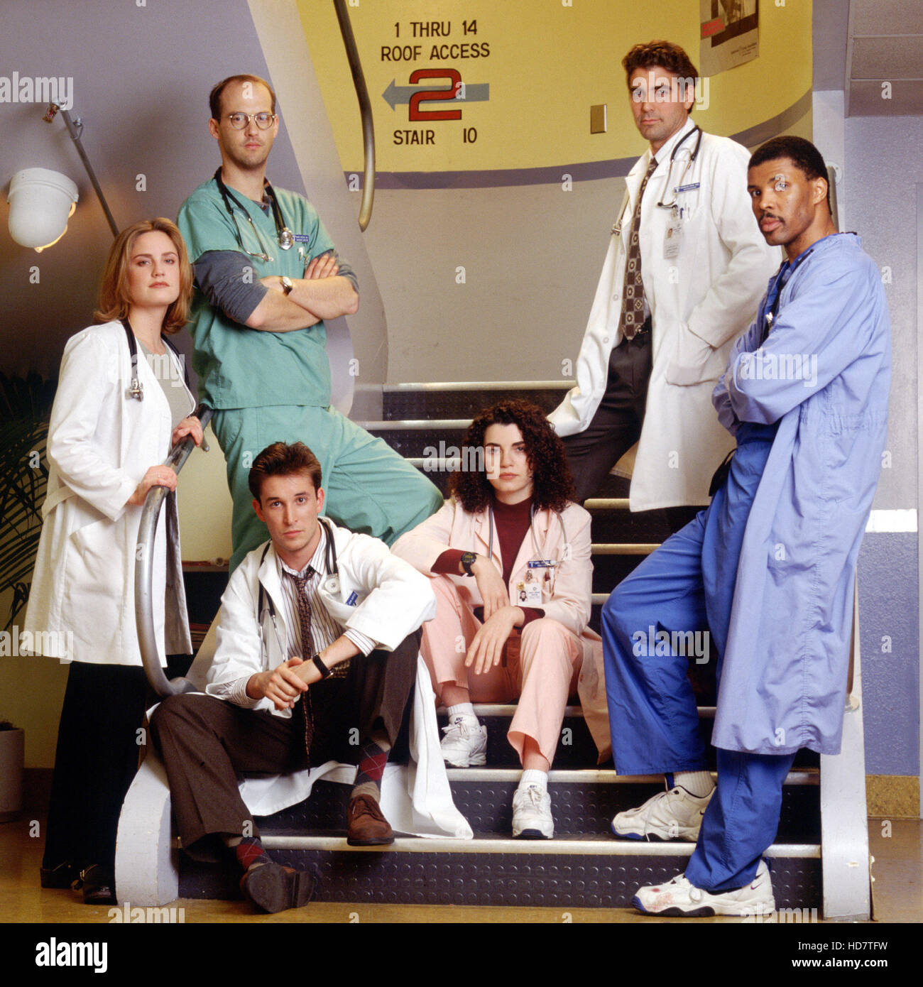 E.R., Sherry Stringfield, Anthony Edwards, Noah Wyle, Julianna ...