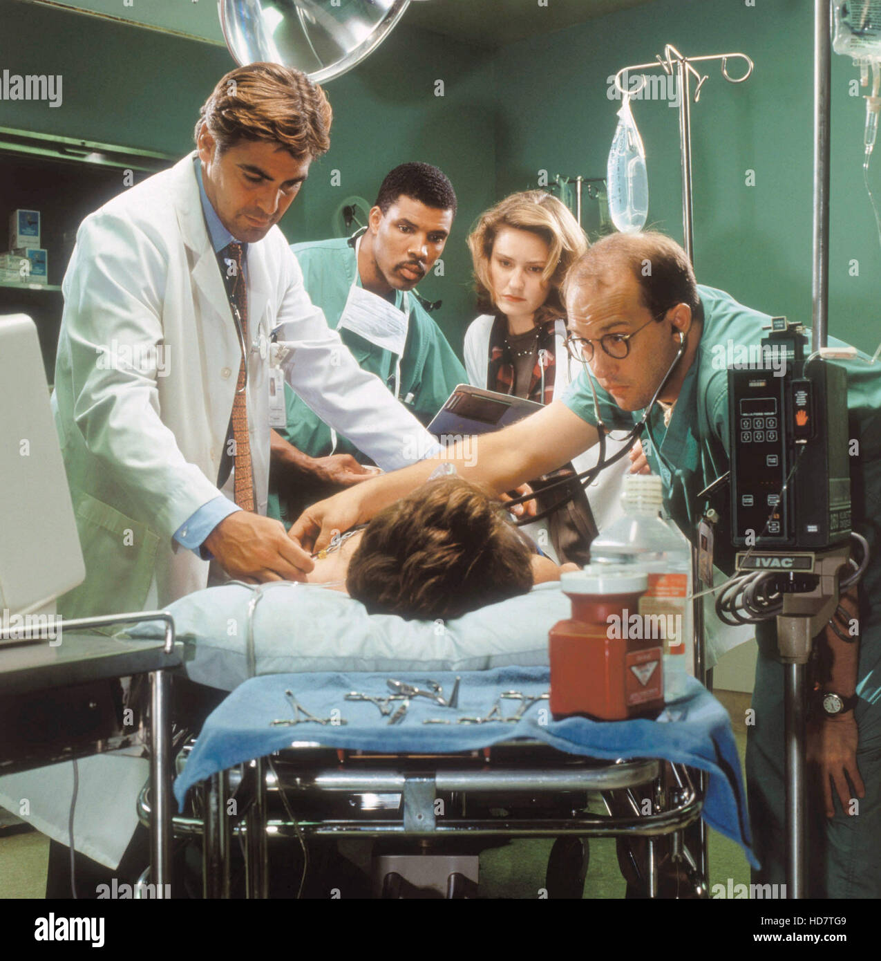 ER, George Clooney, Eriq La Salle, Sherry Stringfield, Anthony Edwards ...