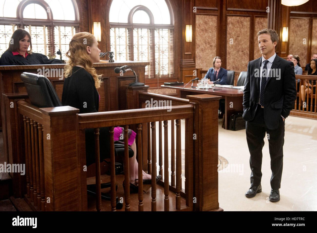 FRANKLIN & BASH, (from left): Nora Dunn, Hillary Tuck, Martin Starr ...