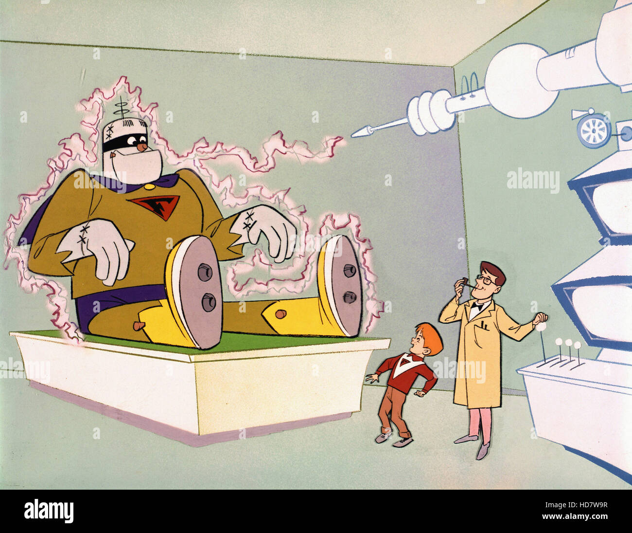 FRANKENSTEIN, JR. AND THE IMPOSSIBLES, Frankenstein Jr., Buzz Conroy, Professor Conroy, 1966-68 ...