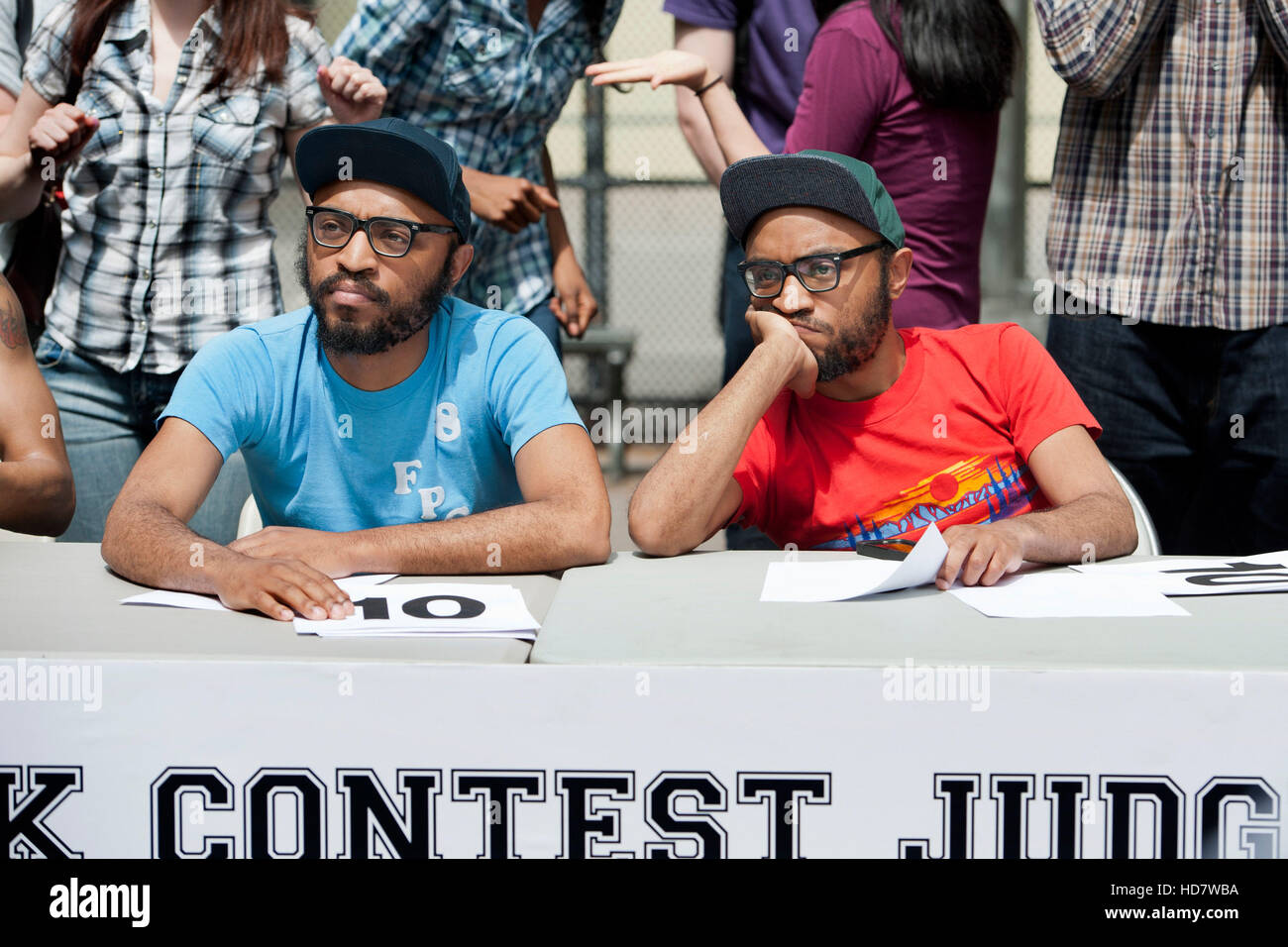 FRIENDS OF THE PEOPLE, (from left): The Lucas Brothers (Kenneth & Keith ...