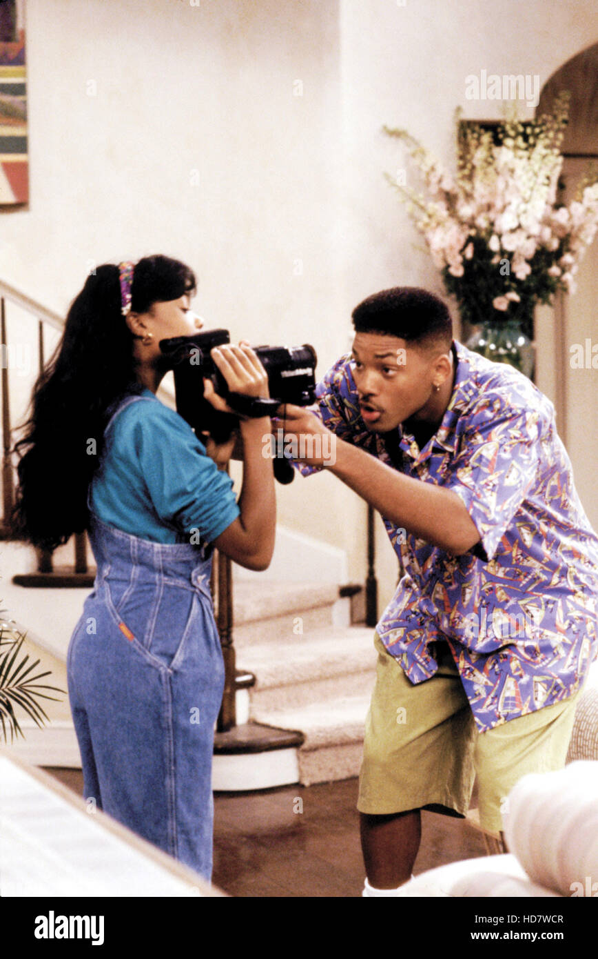 THE FRESH PRINCE OF BEL-AIR, Tatyana Ali, Will Smith, 1990-1996. (c ...