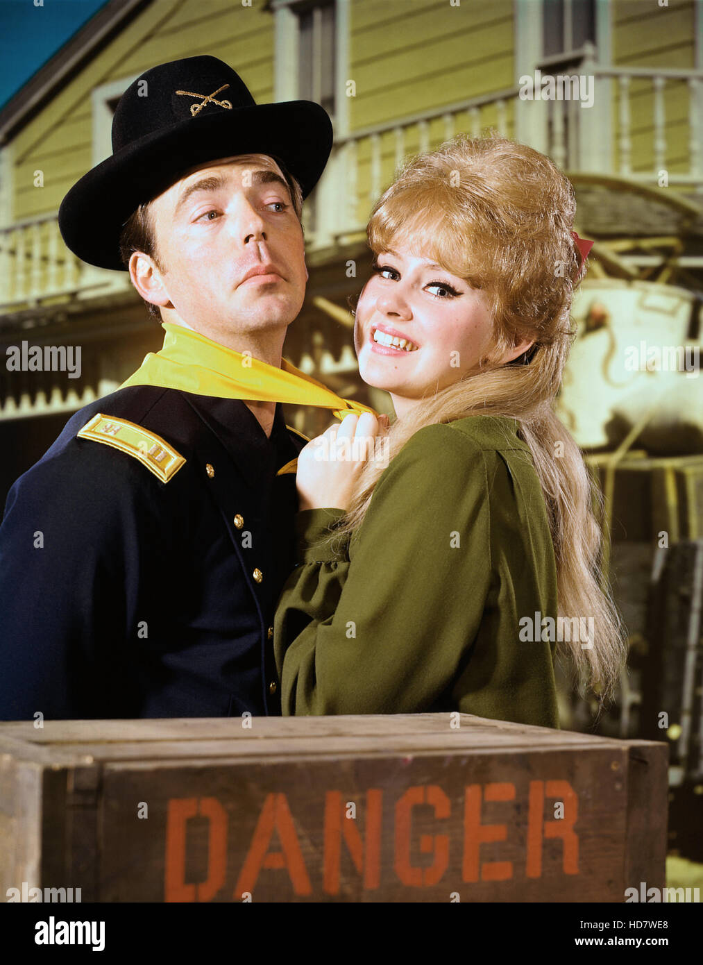 F TROOP, (from left): Ken Berry, Melody Patterson, 1965-67 Stock Photo ...