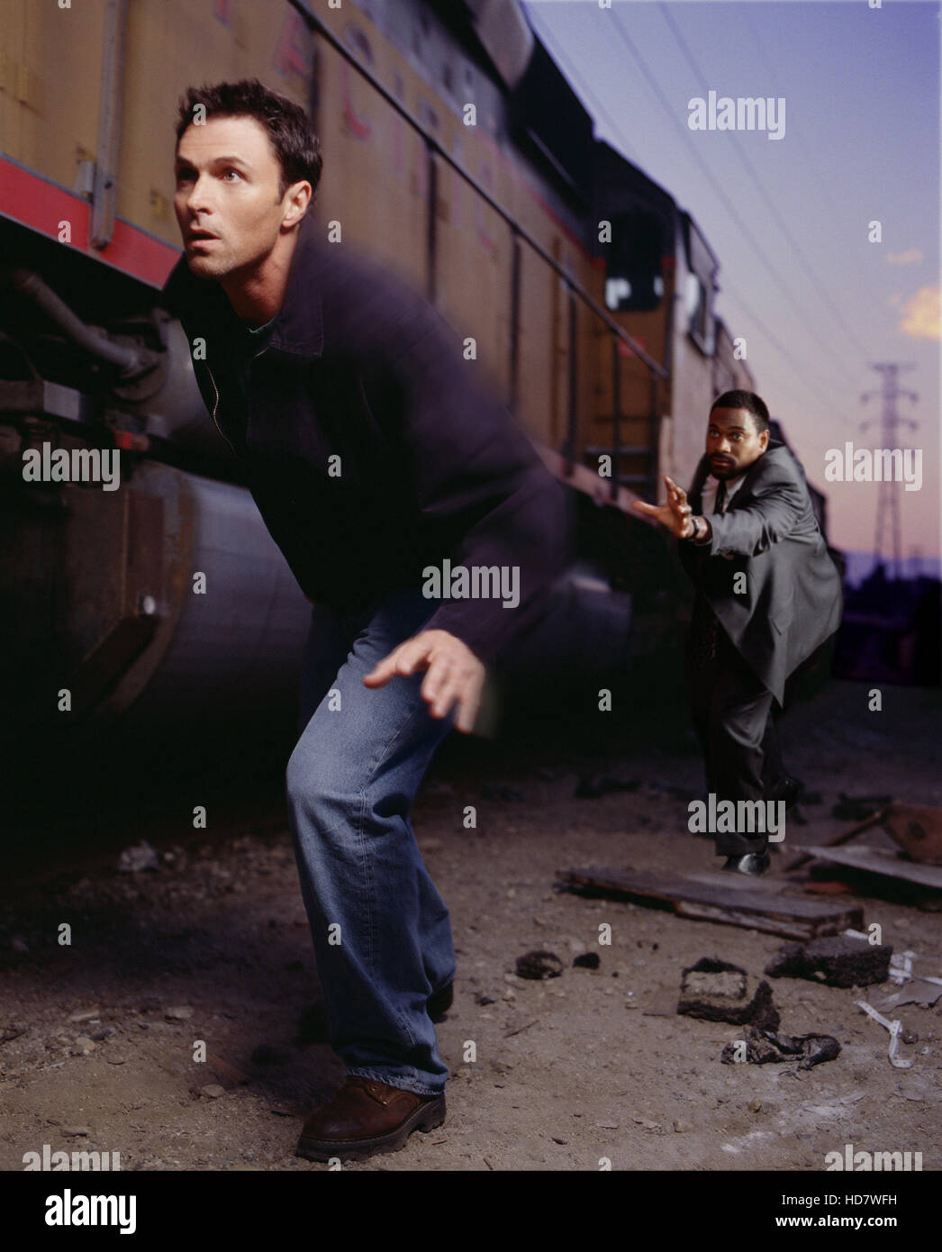 THE FUGITIVE, Tim Daly, Mykelti Williamson, 2000-01 Stock Photo - Alamy