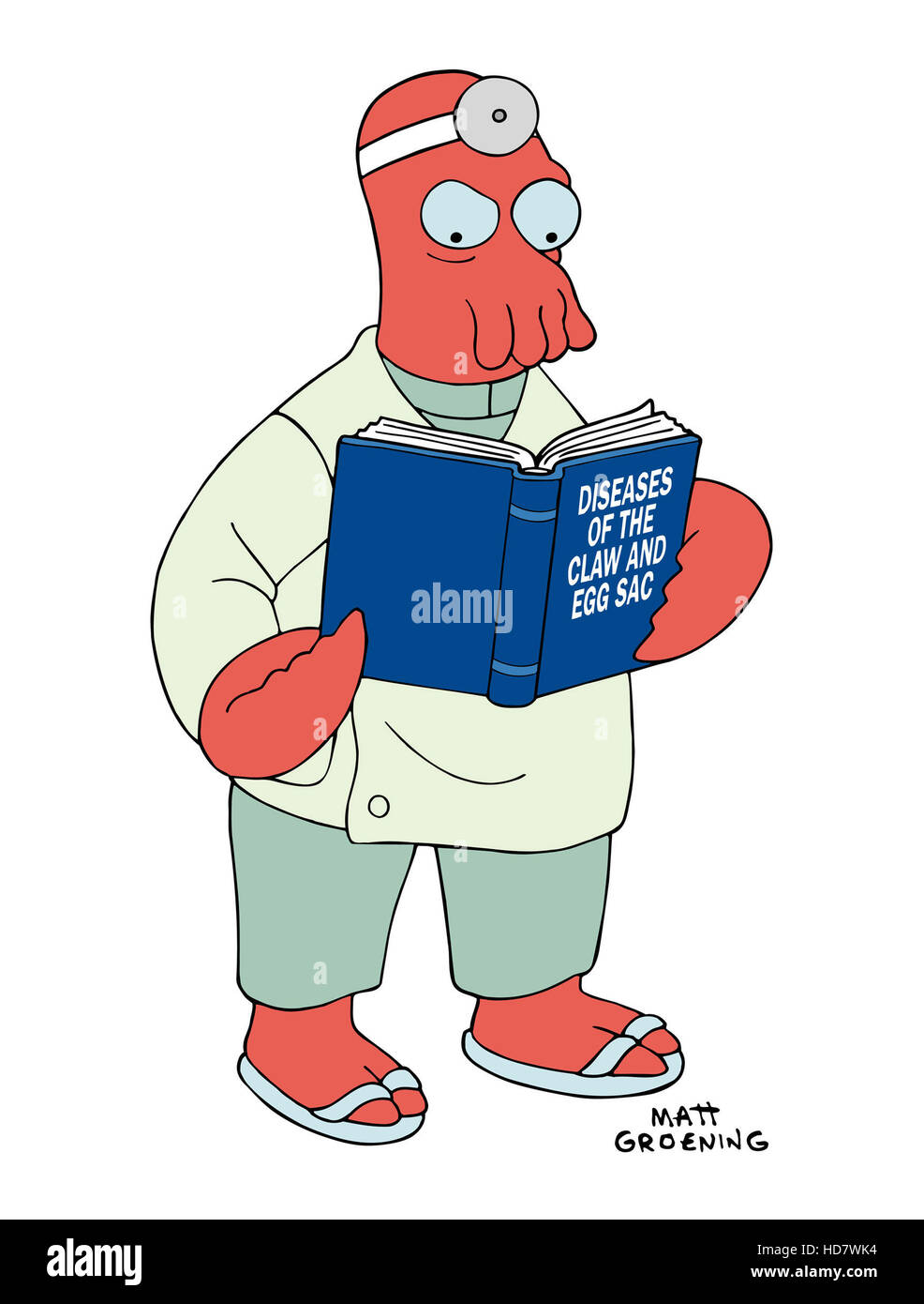 Futurama Dr Zoidberg 1999 Present Tm And Copyright C 20th Century Fox Film Corp All