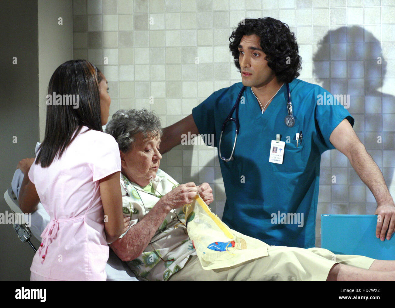 GENERAL HOSPITAL NIGHT SHIFT, Angel Wainwright (left), Dominic Rains ...