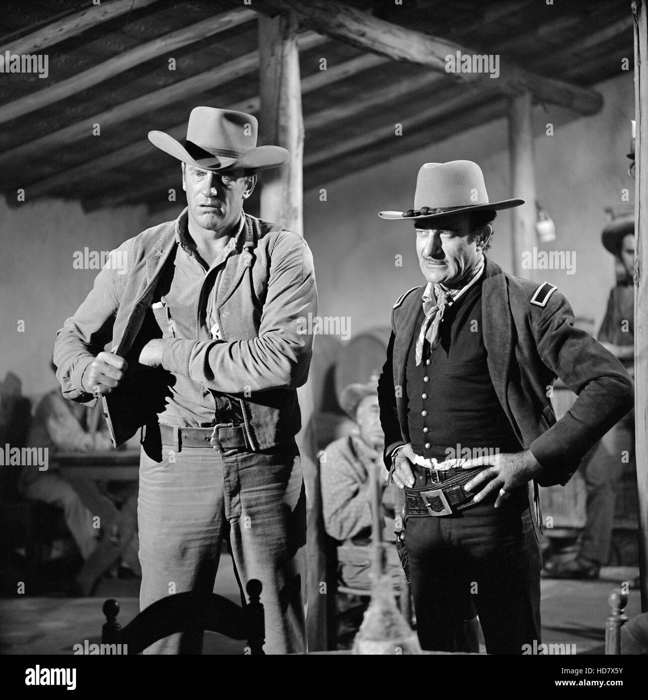 GUNSMOKE, (from left): James Arness, Gilbert Roland, 'Extradition, Part ...