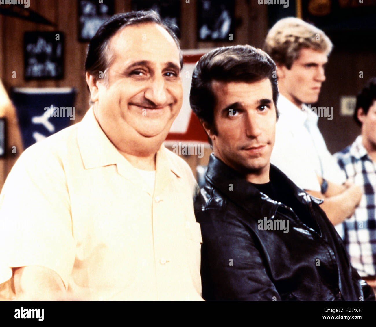 HAPPY DAYS, Al Molinaro, Henry Winkler, 1974-1984 (c)Paramount/Courtesy ...