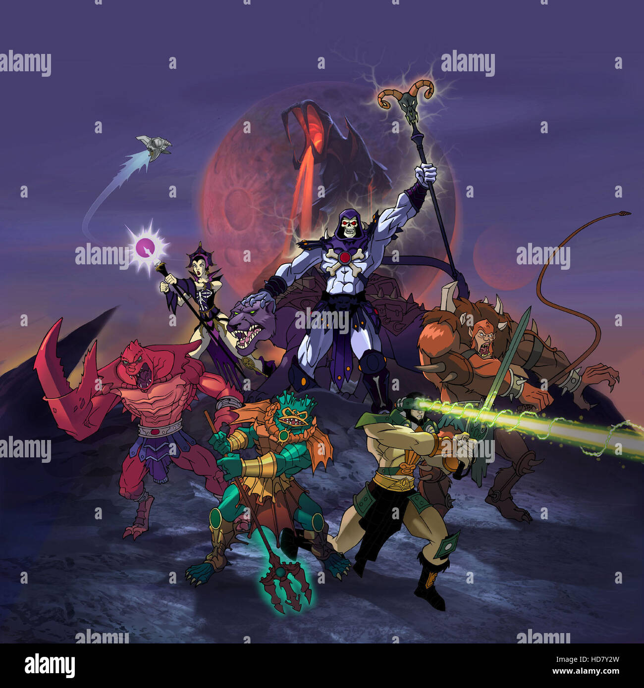 HE-MAN AND THE MASTERS OF THE UNIVERSE, Skeletor (c) ,2002. (c) Cartoon ...