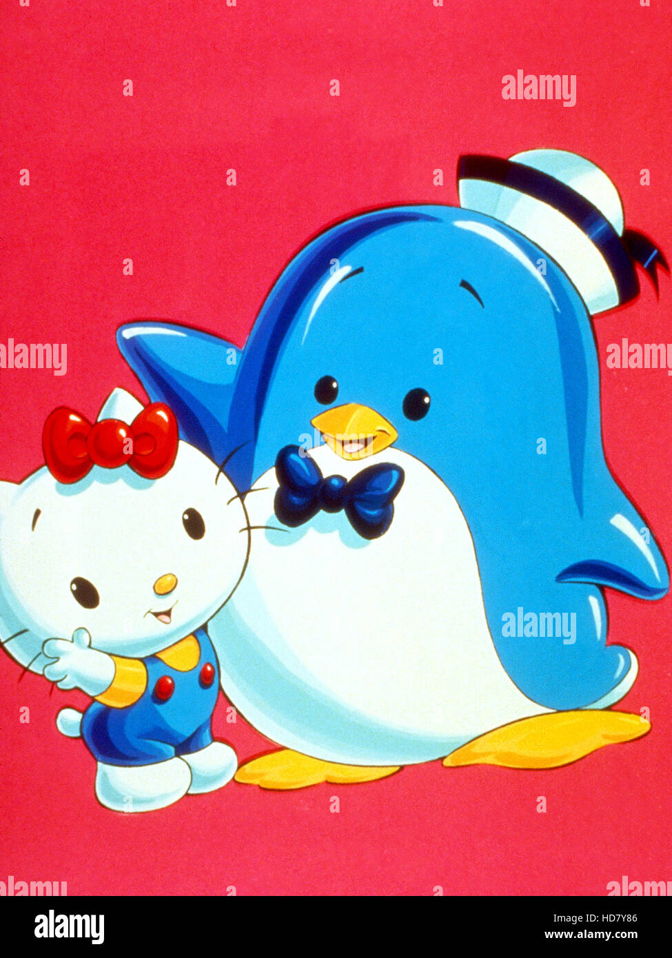 HELLO KITTY GOES TO THE MOVIES, Hello Kitty, Tuxedo Sam, 1987 Stock ...