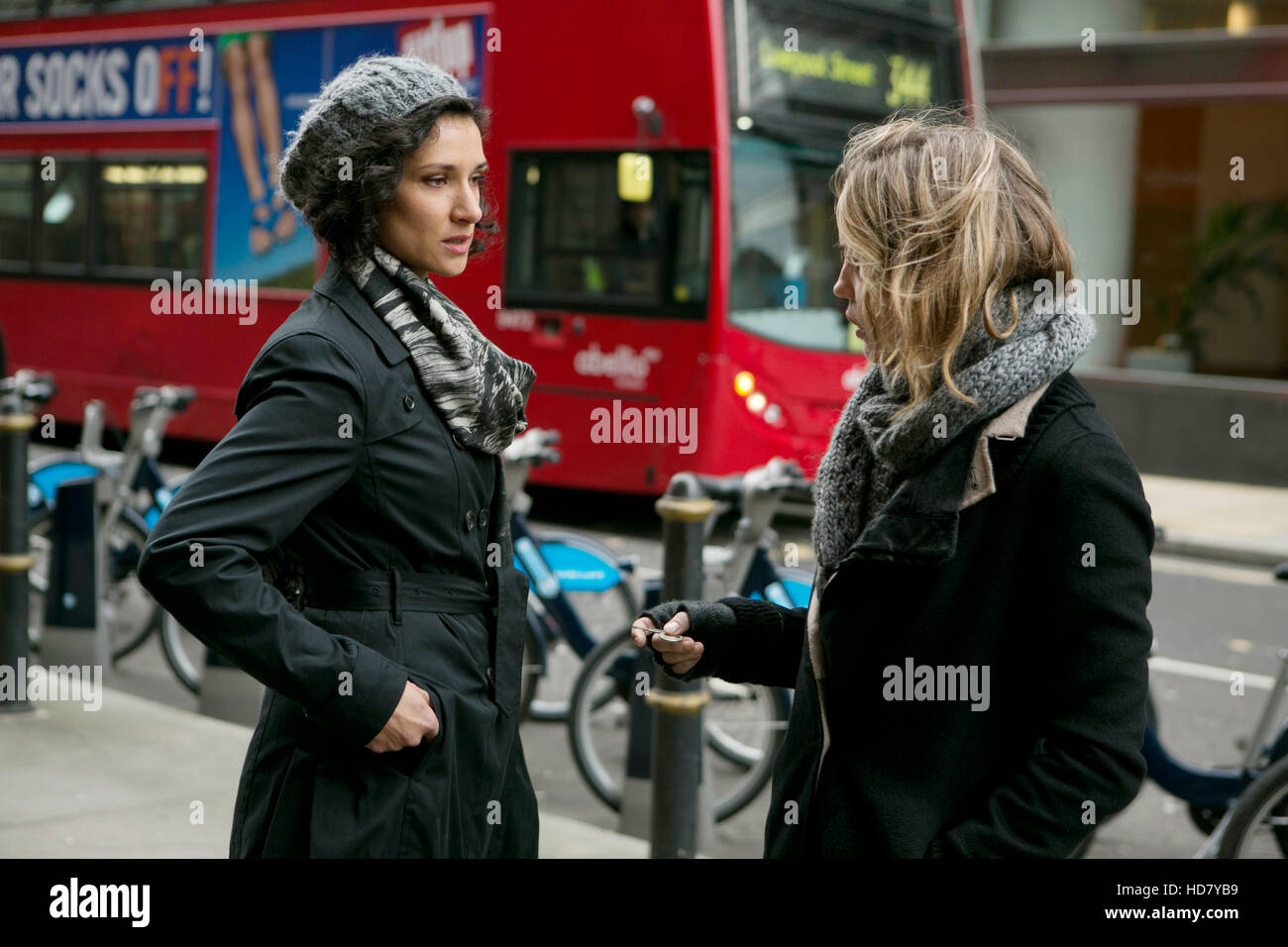 HUNTED, l-r: Indira Varma, Melissa George in 'Khyber' (Season 1 ...