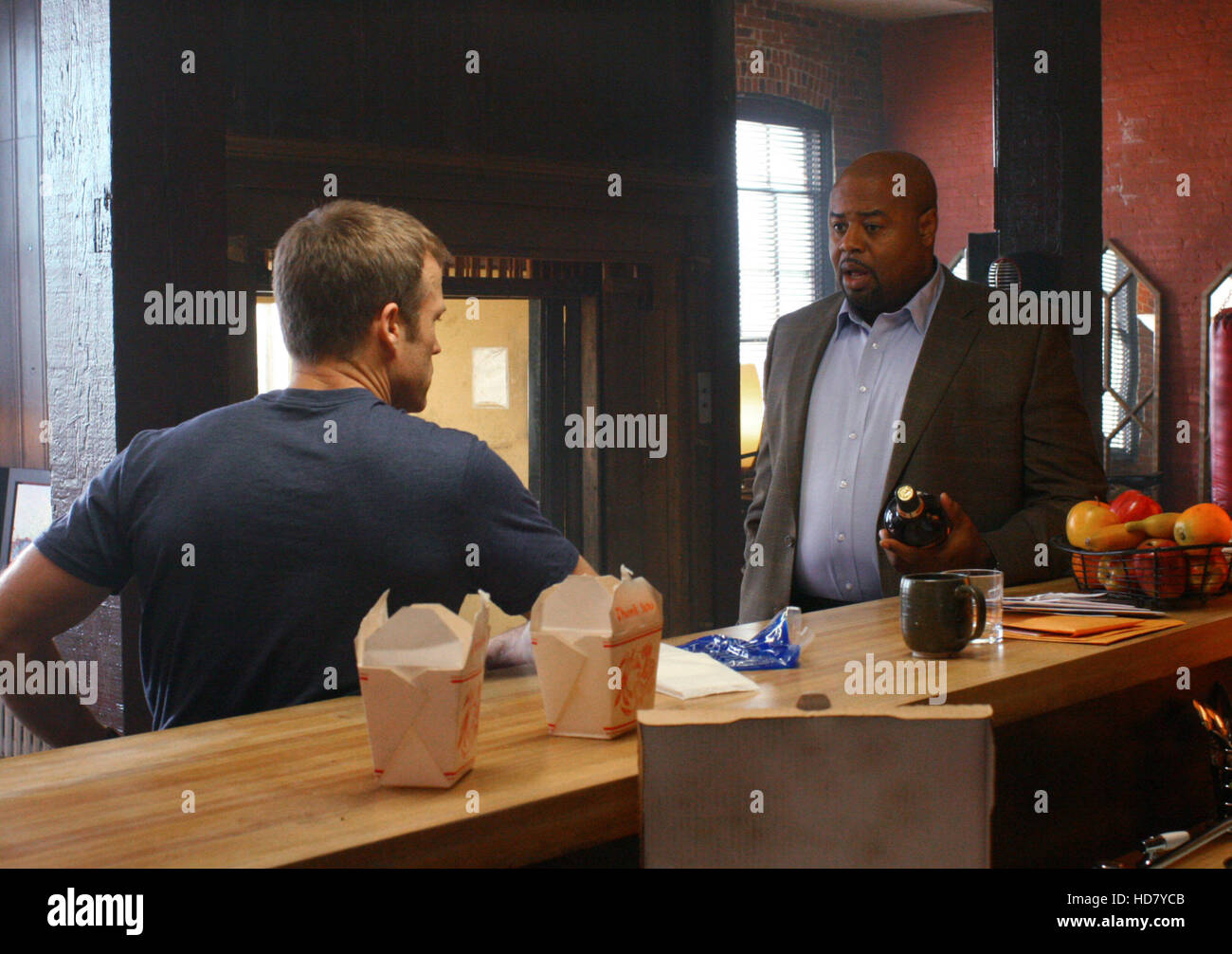 HUMAN TARGET, (from left): Mark Valley, Chi McBride, 'Rewind', (Season ...