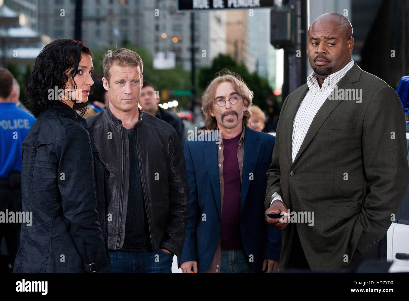 HUMAN TARGET, (from left): India Varma, Mark Valley, Jackie Earle Haley ...