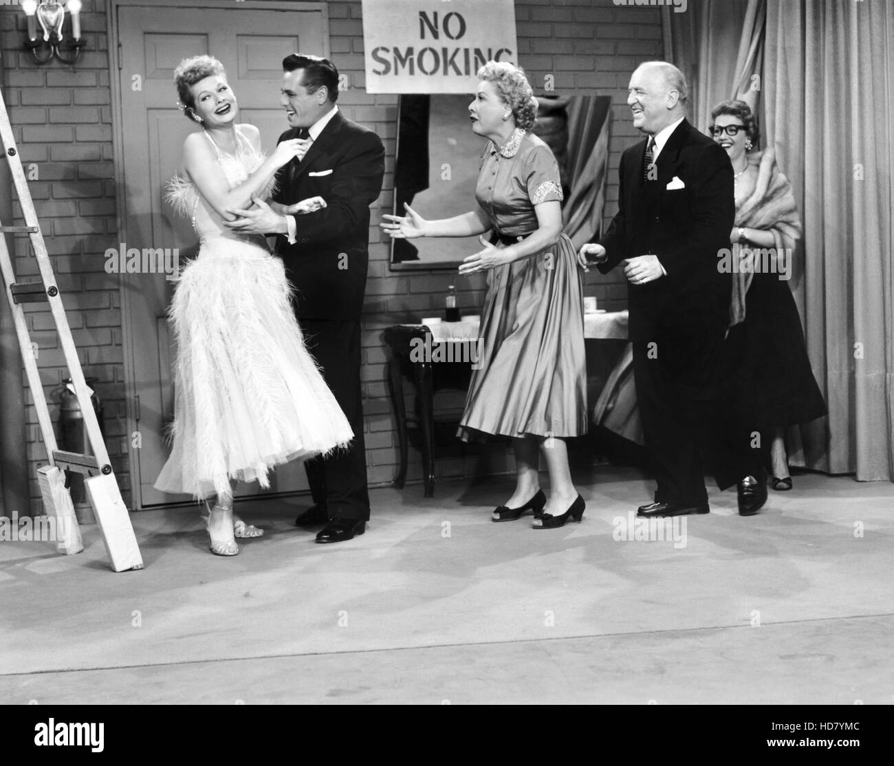 I LOVE LUCY, Lucille Ball, Desi Arnaz, Vivian Vance, William Frawley, Doris Singleton, 'Lucy and ...