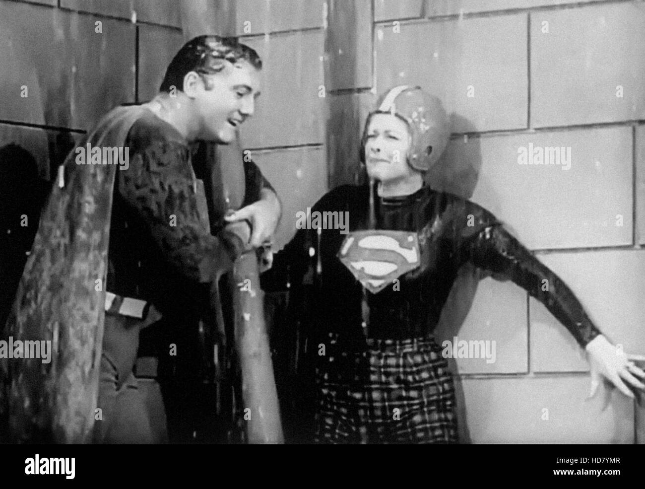 I LOVE LUCY, (from left): George Reeves, Lucille Ball, 'Lucy and ...