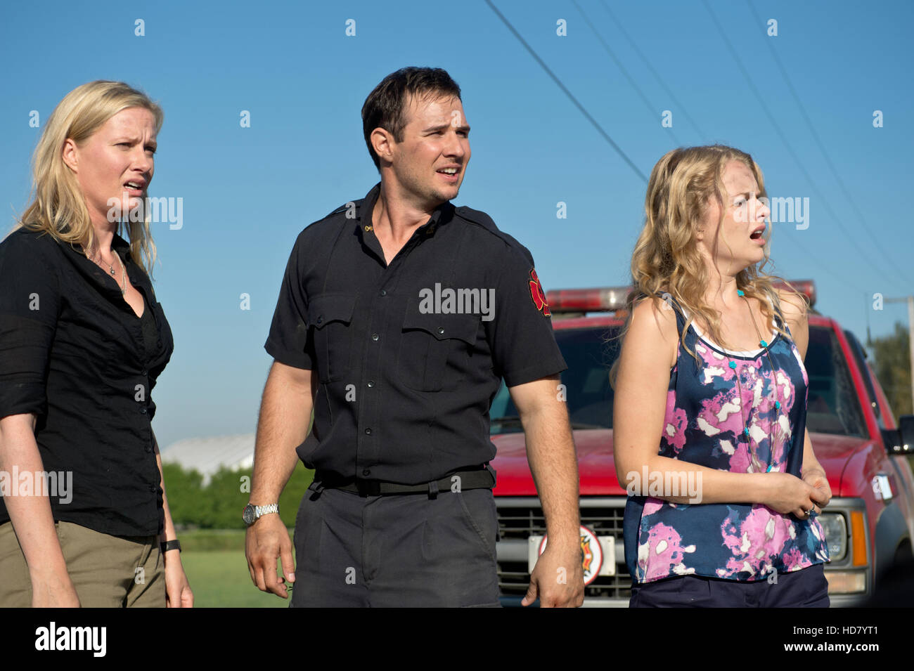 INDEPENDENCE DAYSASTER (aka INDEPENDENCE DAY-SASTER), from left: Emily ...