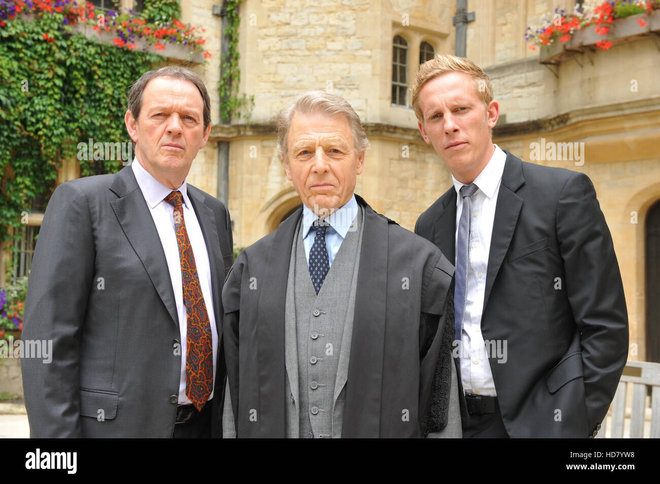 INSPECTOR LEWIS, (from left): Kevin Whately, Edward Fox, Laurence Fox ...
