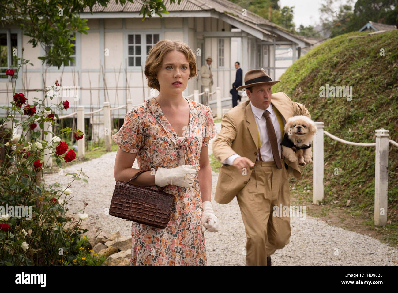 INDIAN SUMMERS, (from left): Jemima West, Rick Warden, (Season 1, 2015 ...