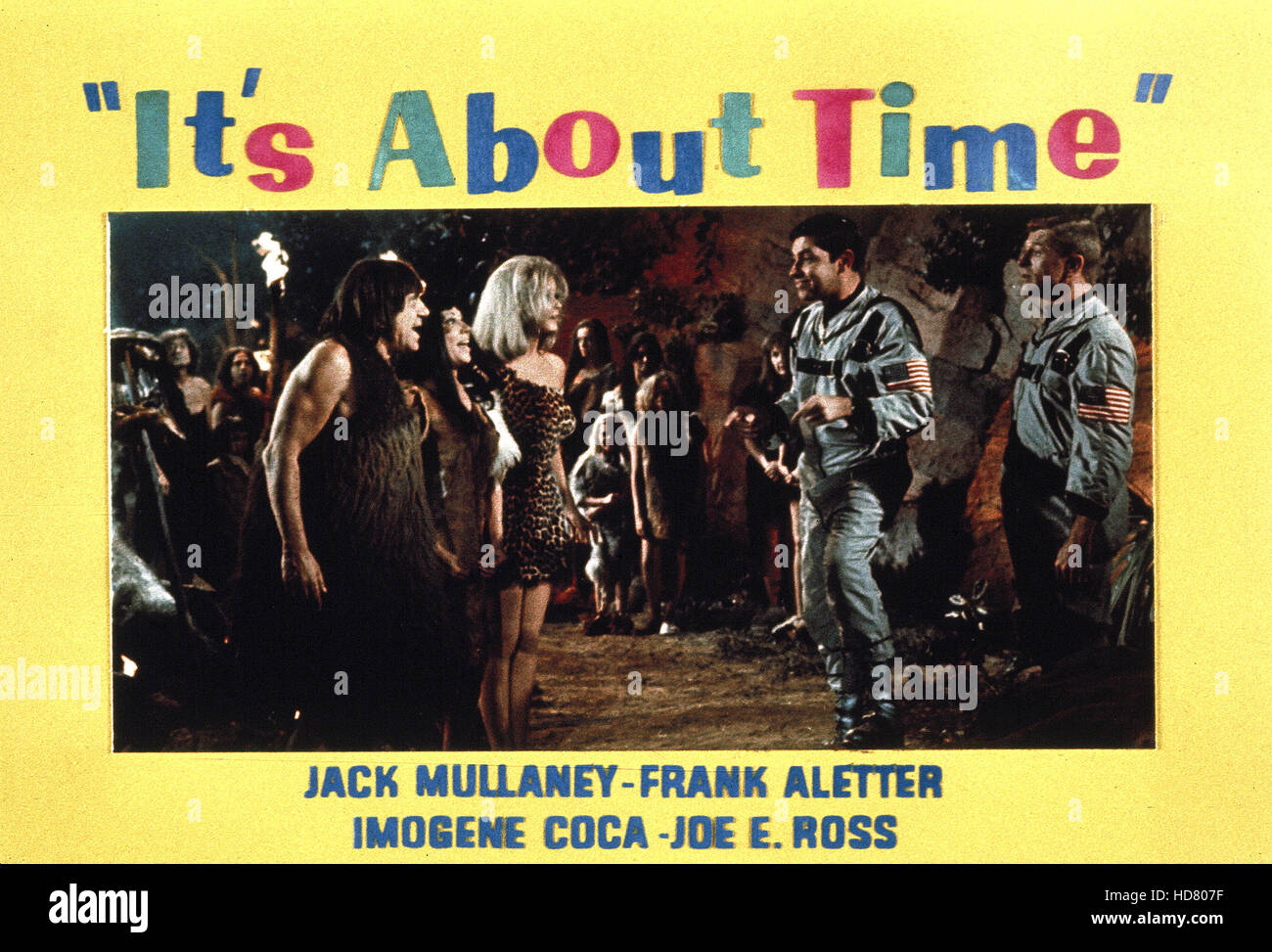 IT'S ABOUT TIME, Joe E. Ross, Imogene Coca, Mary Grace, Jack Mullaney ...