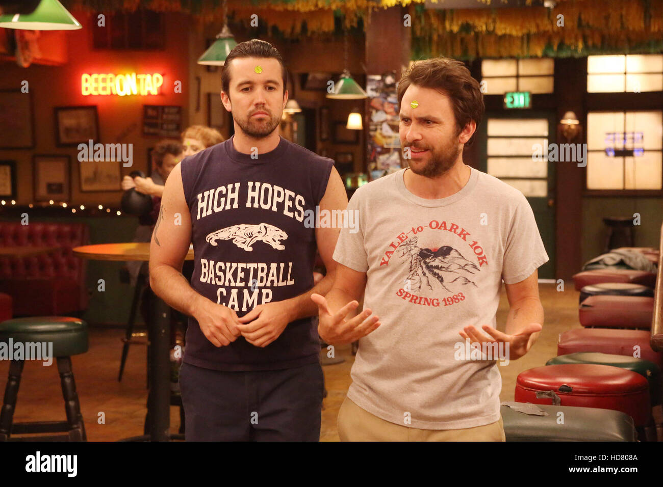 IT'S ALWAYS SUNNY IN PHILADELPHIA, (from left): Rob McElhenney, Charlie ...