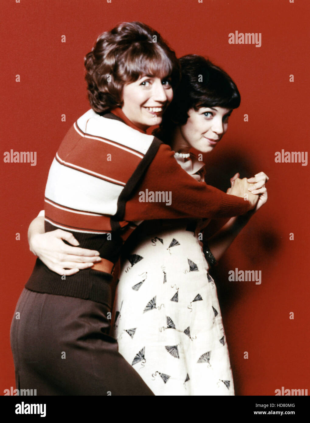 Laverne And Shirley Penny Marshall Cindy Williams 1976 1983 Stock