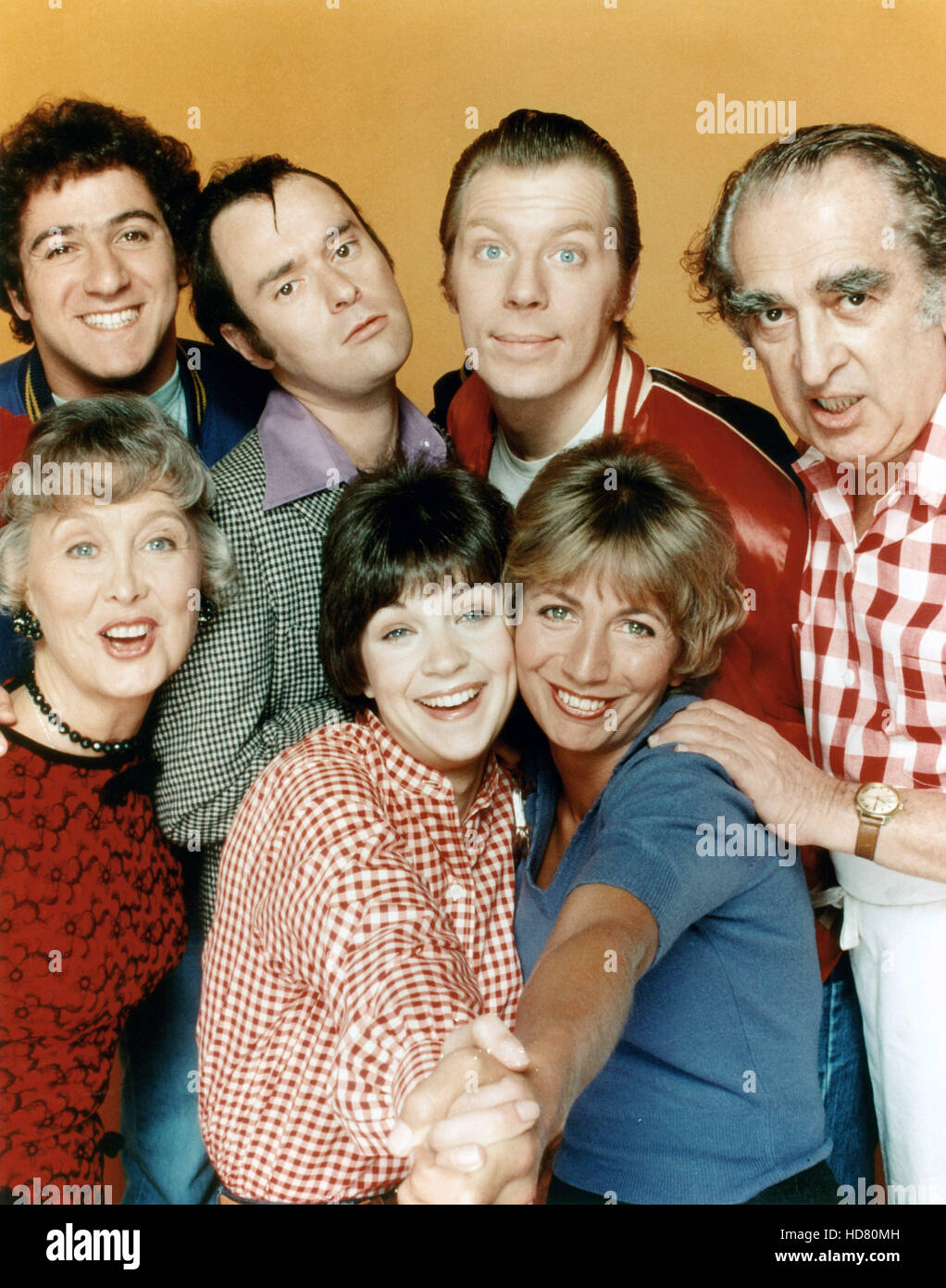 LAVERNE AND SHIRLEY, Eddie Mekka, Betty Garrett, David L. Lander, Cindy ...