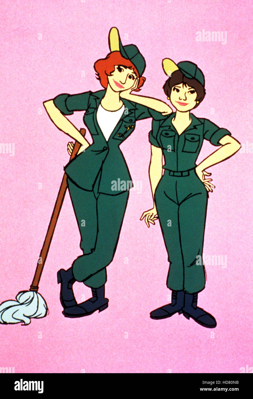 LAVERNE AND SHIRLEY IN THE ARMY, Laverne DeFazio, Shirley Feeney, 1981 ...