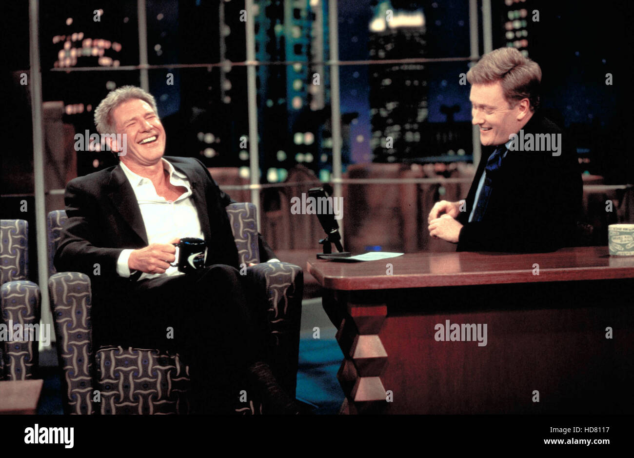 LATE NIGHT WITH CONAN O'BRIEN, Harrison Ford, Conan O'Brien, (aired ...