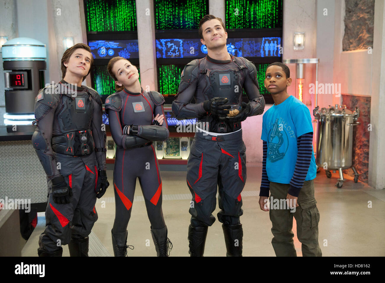 LAB RATS, (from left): Billy Unger, Kelli Berglund, Spencer Boldman ...