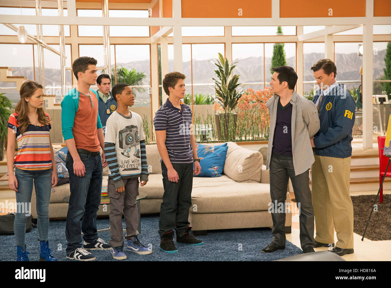 LAB RATS, (from left): Kelli Berglund, Spencer Boldman, Tyrel Jackson ...