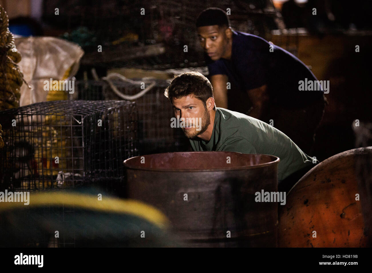 THE LAST SHIP, Travis Van Winkle (center), 'Rising Sun', (Season 3, Ep ...