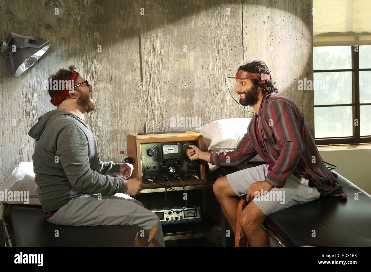 THE LEAGUE, l-r: Seth Rogen, Jason Mantzoukas in 'When Rafi Met Randi ...