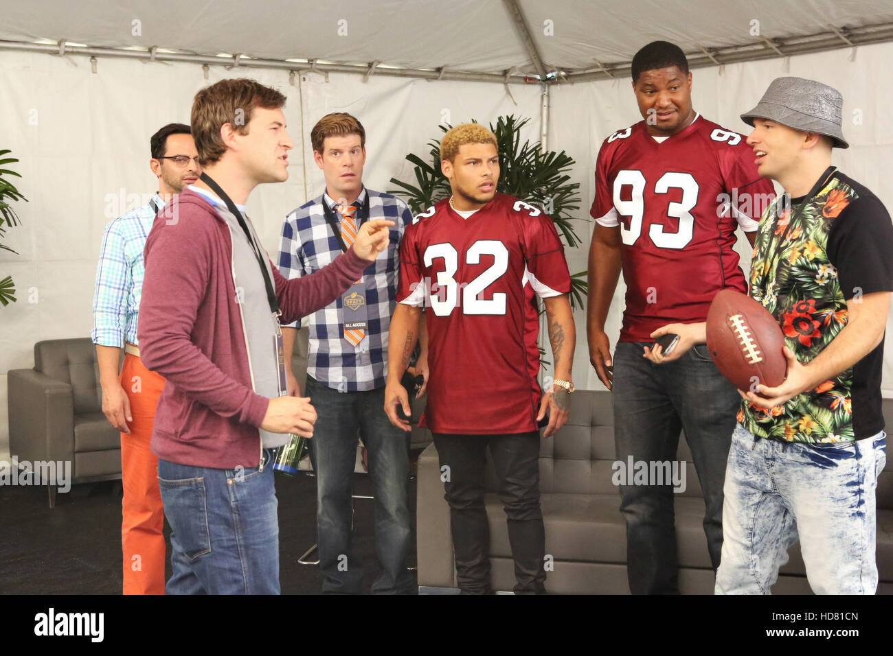 THE LEAGUE, l-r: Nick Kroll, Mark Duplass, Stephen Rannazzisi, Tyrann ...