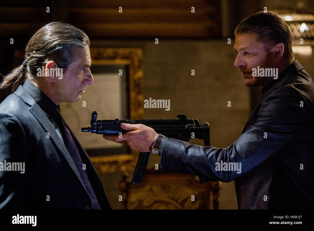 LEGENDS, l-r: Alon Aboutboul, Sean Bean in 'Lords of War' (Season 1 ...