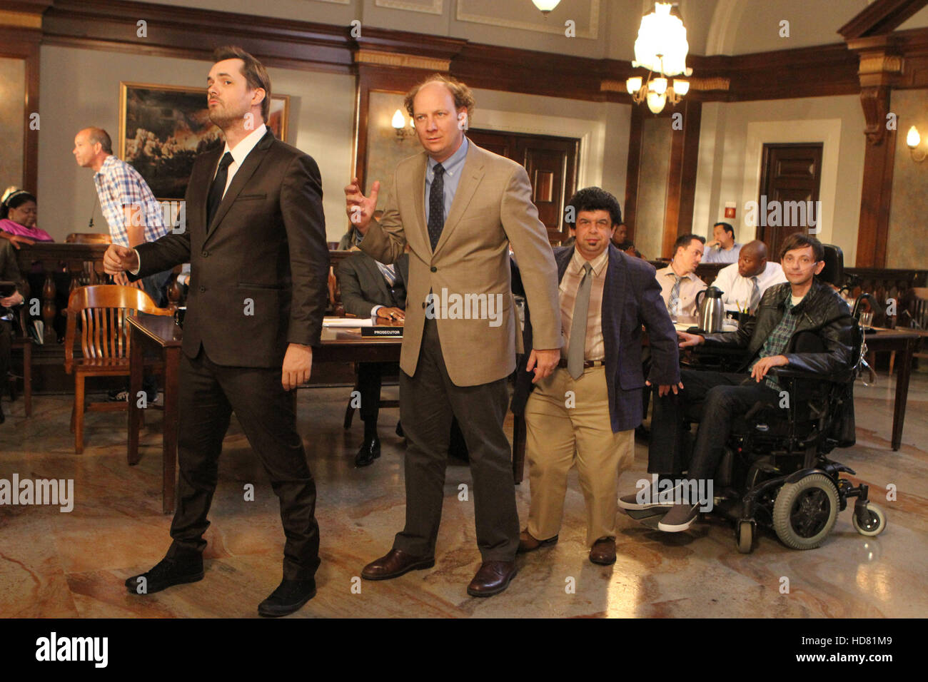 LEGIT, l-r: Jim Jefferies, Dan Bakkedahl, Nick Daley, DJ Qualls in ...