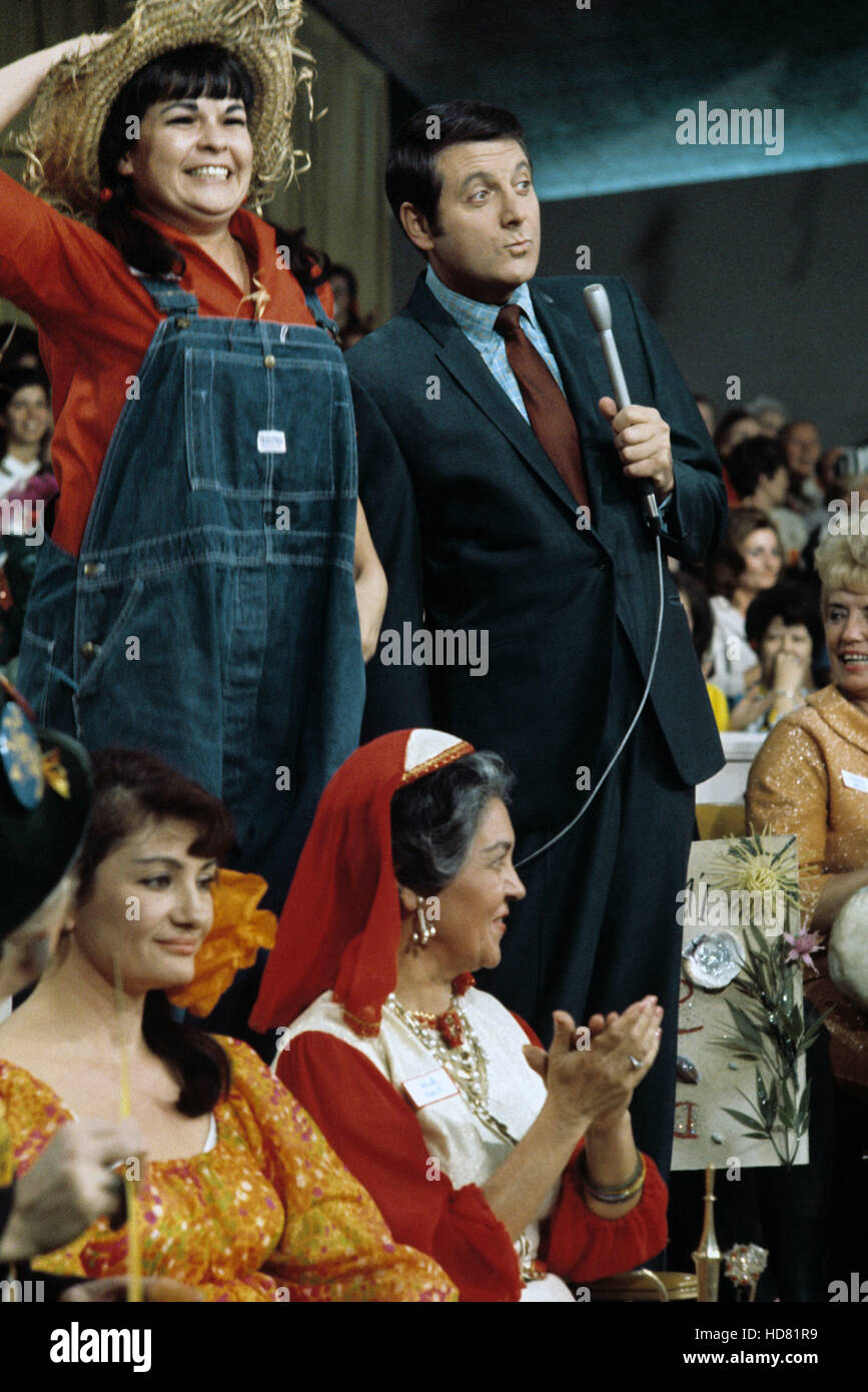 LET'S MAKE A DEAL, Monty Hall (standing, right), ca. early/mid-1970s ...