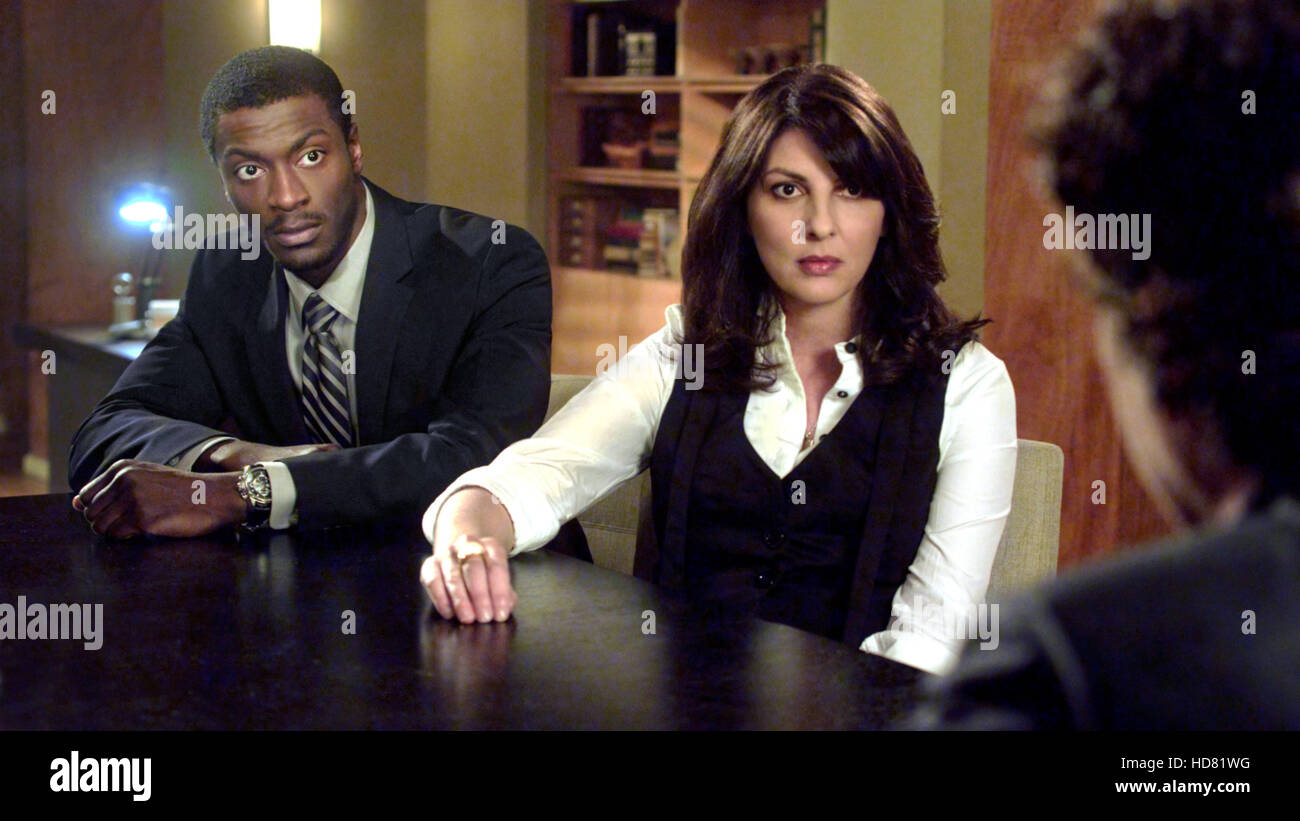 LEVERAGE, (from left): Aldis Hodge, Gina Bellman, 'The Jailhouse Job ...