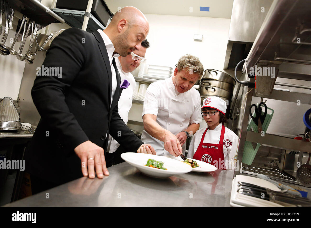 MASTERCHEF JUNIOR (aka JUNIOR MASTERCHEF), from left: judges Joe ...