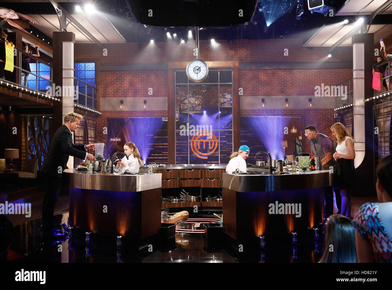 MASTERCHEF JUNIOR (aka JUNIOR MASTERCHEF), from left: host Gordon ...