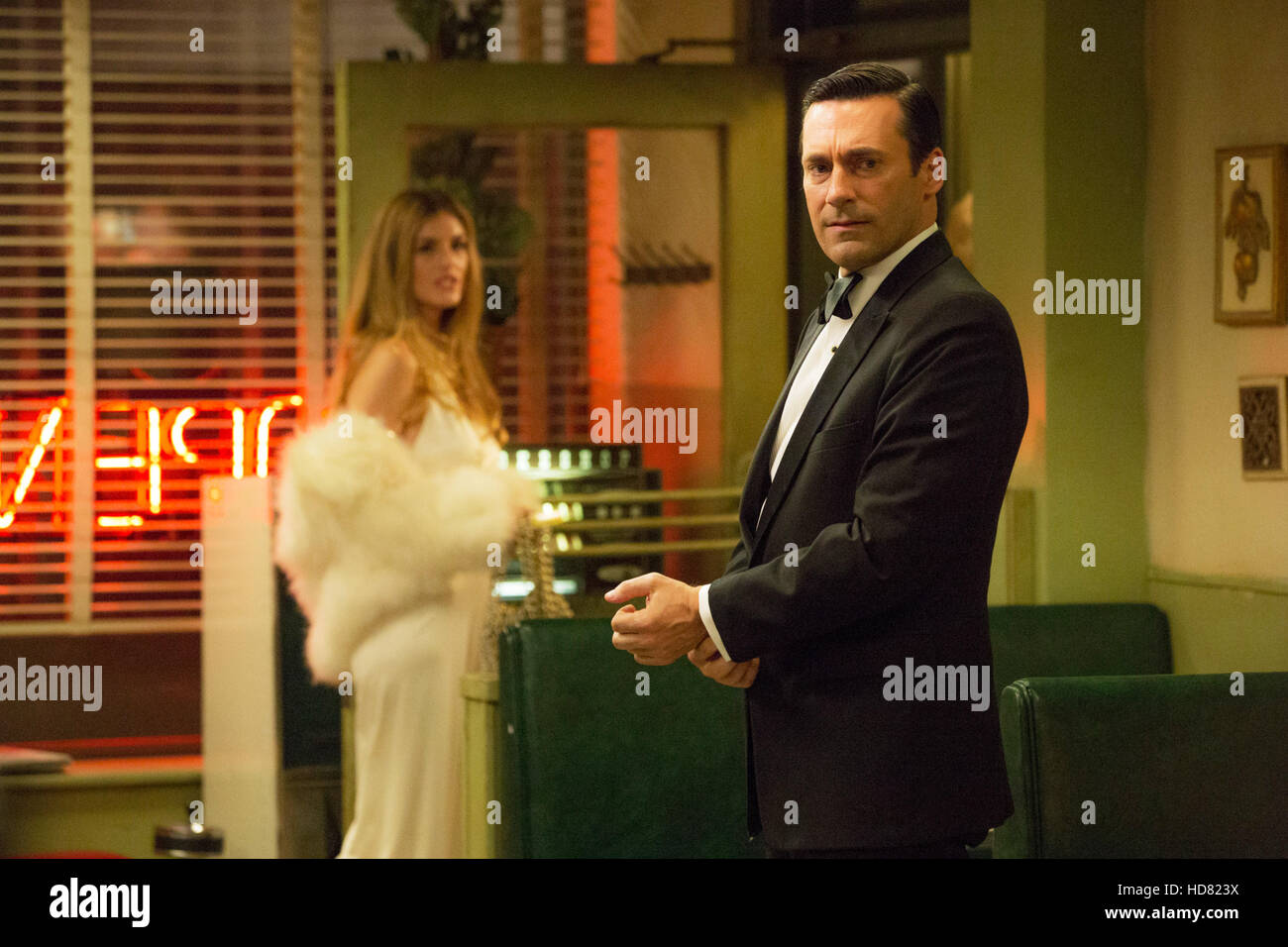 MAD MEN, (from left): Maliabeth Johnson, Jon Hamm, 'Severance', (Season ...