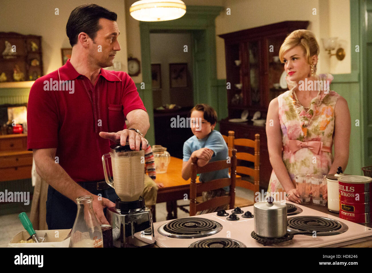 MAD MEN, (from left): Jon Hamm, Mason Vale Cotton, January Jones, 'New ...